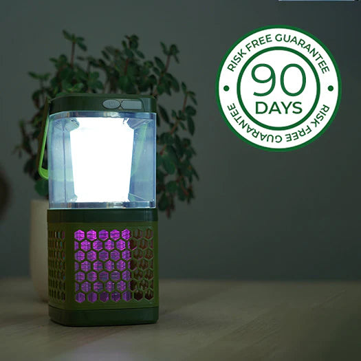 Solar Lantern Sun-Powered Mosquito Zapper - Ozzi Mozzie